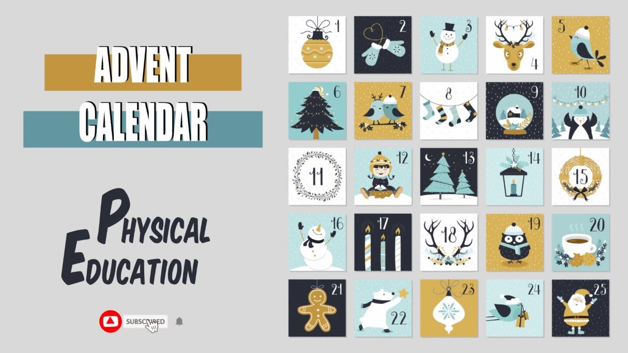 PE Advent Calendar - COMING SOON! - YouTube