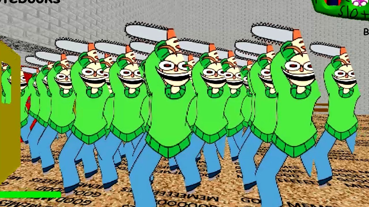 99 CRAZY Baldi's Basics - YouTube