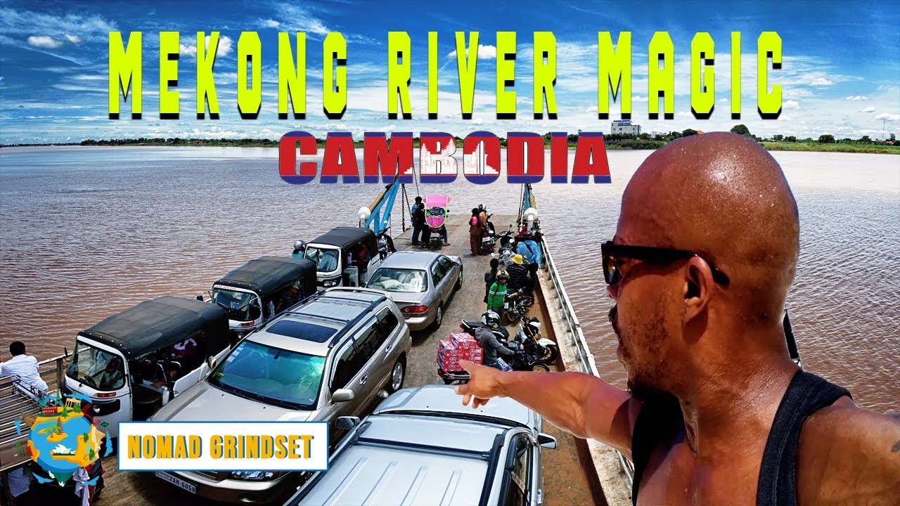 Black Guy Exploring Mekong Magic Phnom Penh's Riverside Revelry - YouTube
