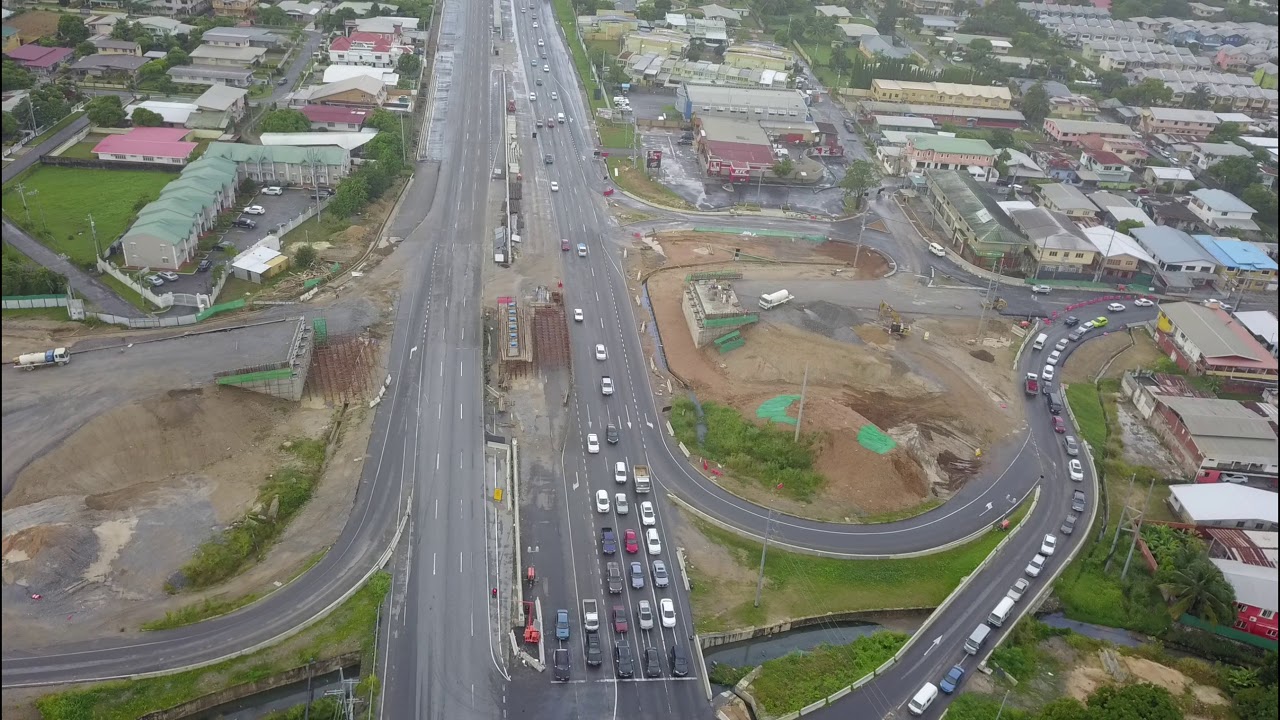 Curepe Interchange December 2019 - YouTube