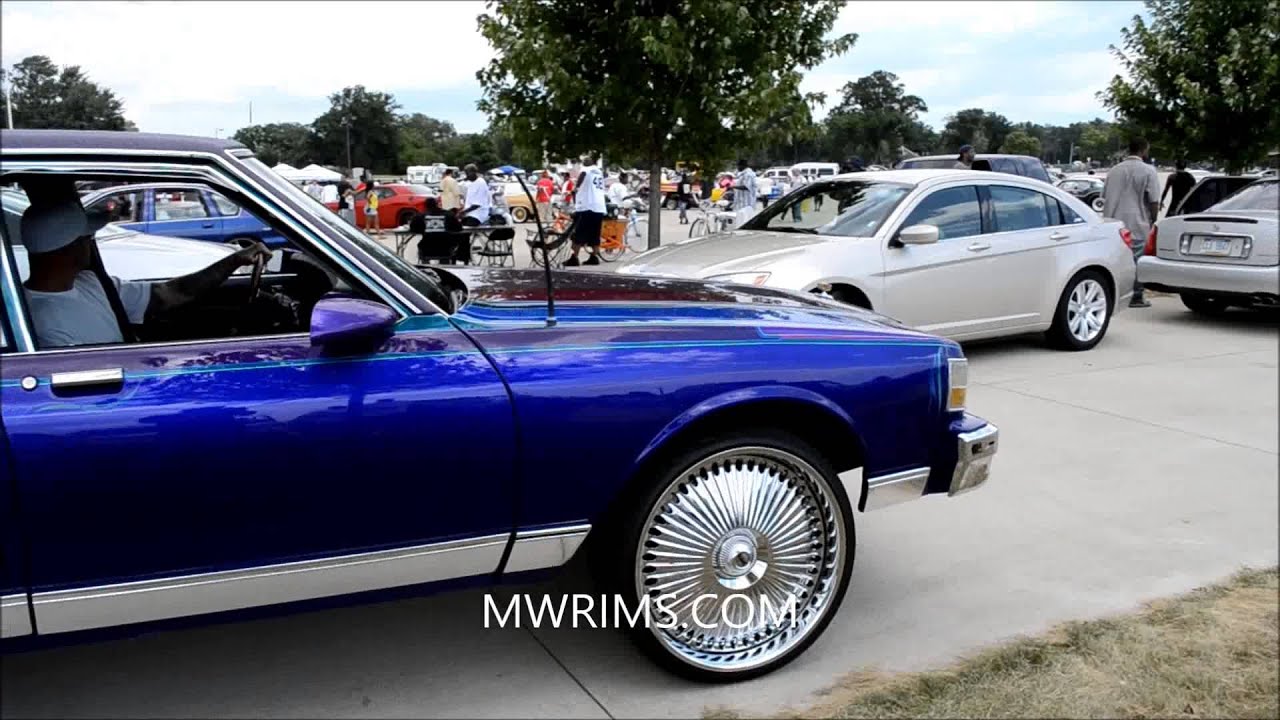 BOX CHEVY CAPRICE DUB BELLAGIOS EAST VS WEST CAR SHOW DETROIT 2013 ...