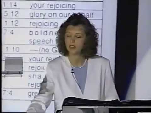 New Age Bible Versions - part 2 - Gail Riplinger - YouTube