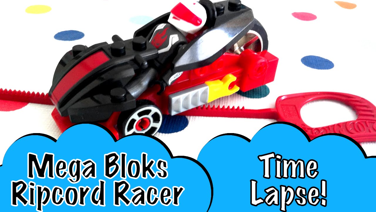 TL MEGA Bloks Hot Wheels Ripcord Launcher Racer Furious Speedster With ...