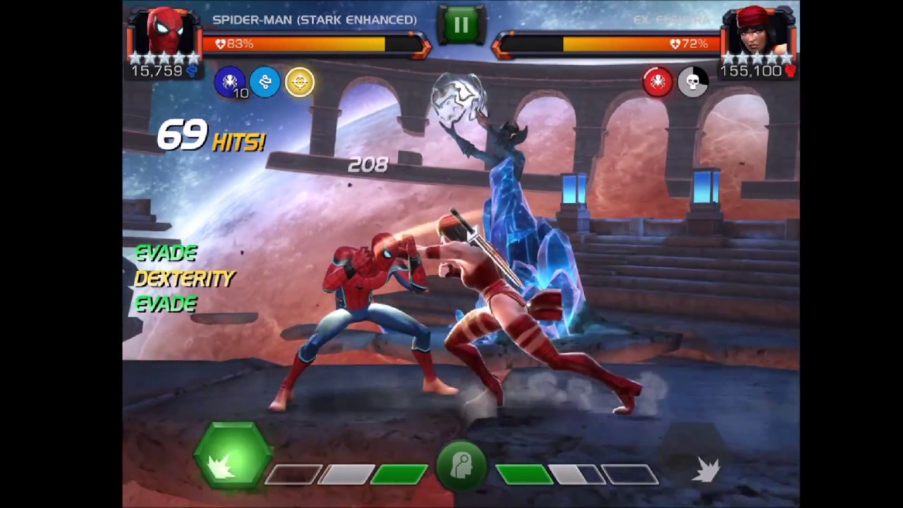MCOC Labyrinth of Legends - Path 5 Fight 3 - Elektra - YouTube