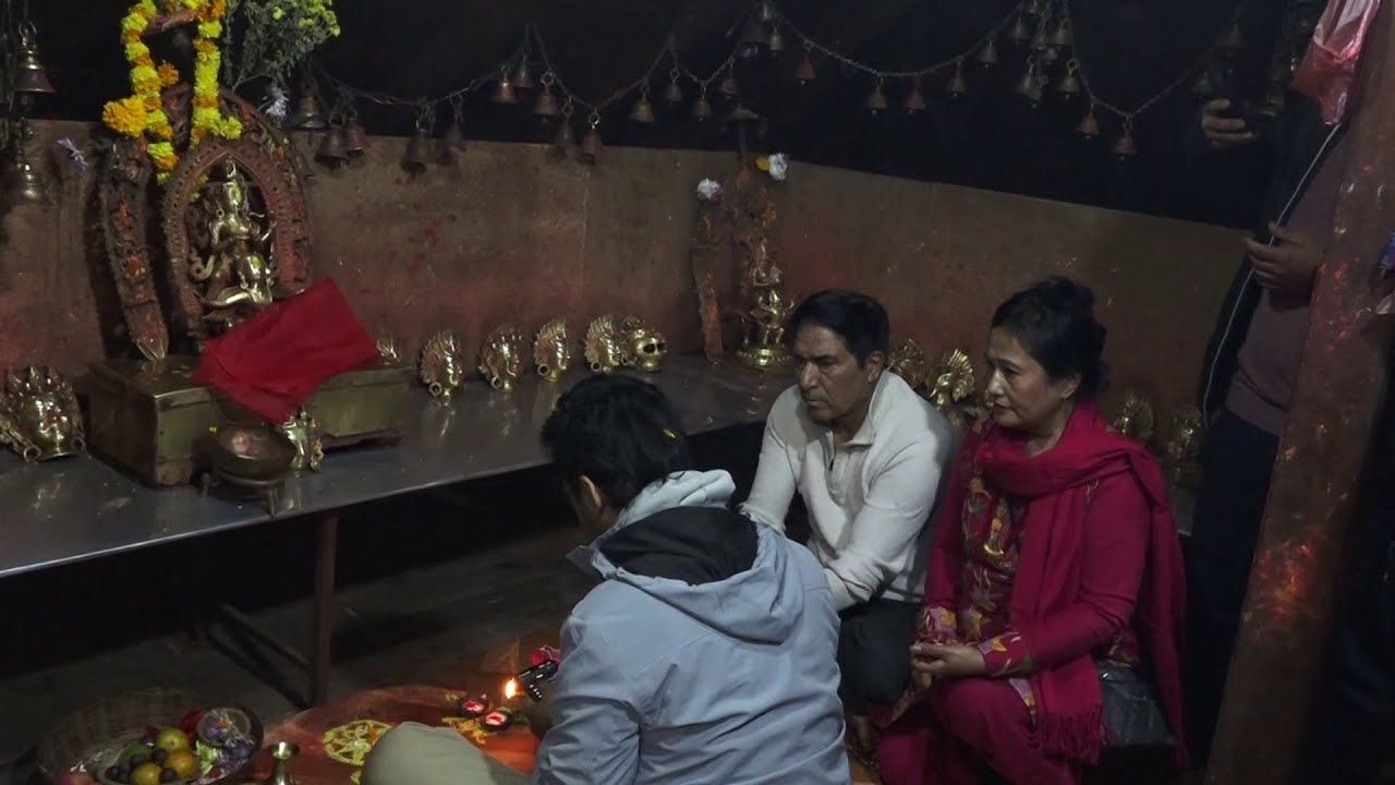 Panga Bishnudebi, Balkumari Debiko Murti punasthaapanaa - YouTube