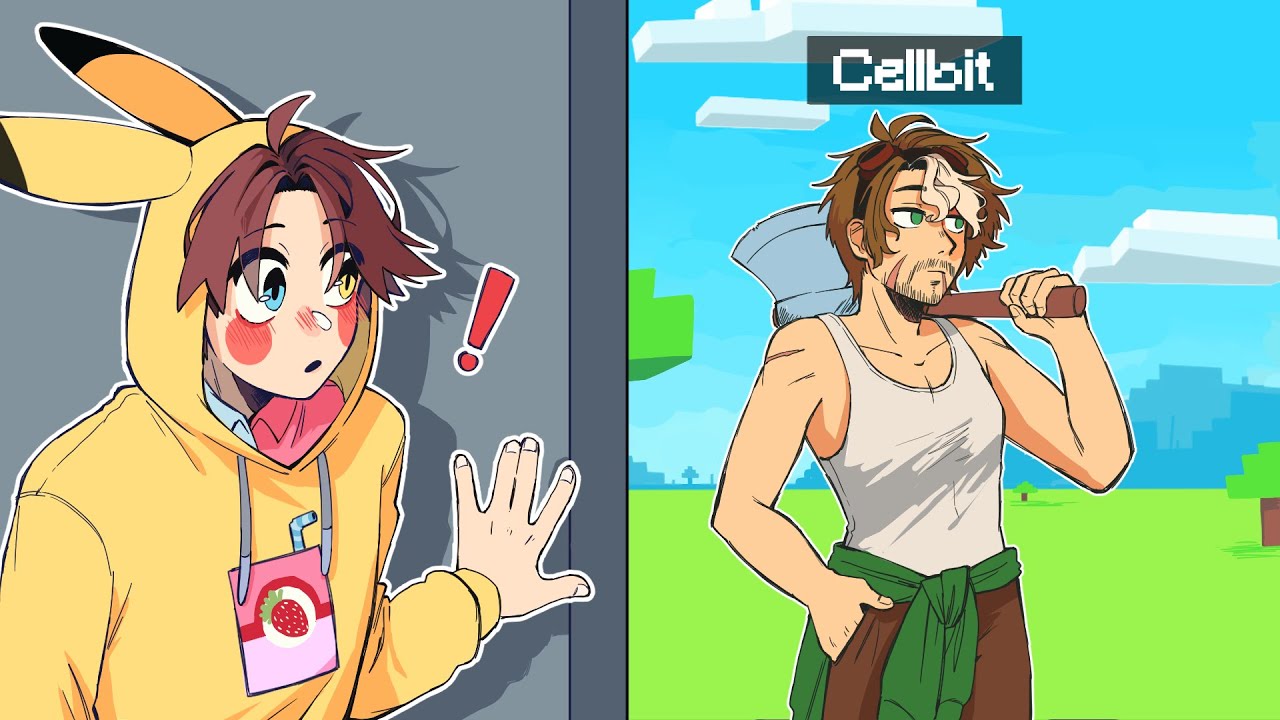 Me ENCONTRÉ a CELLBIT en el QSMP - YouTube