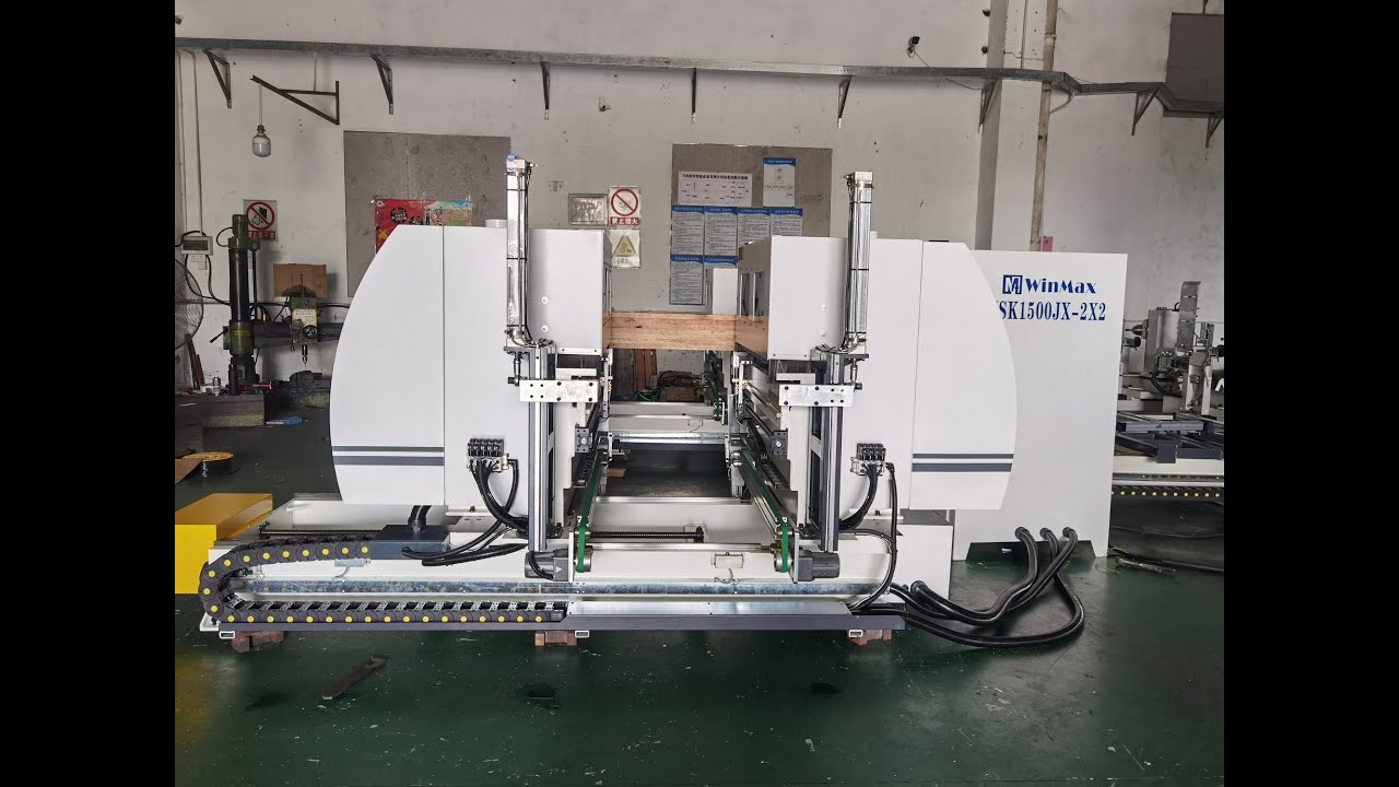 2022 new Fully Auto infeed and outfeed 2 side 90 degree Cutting Milling ...