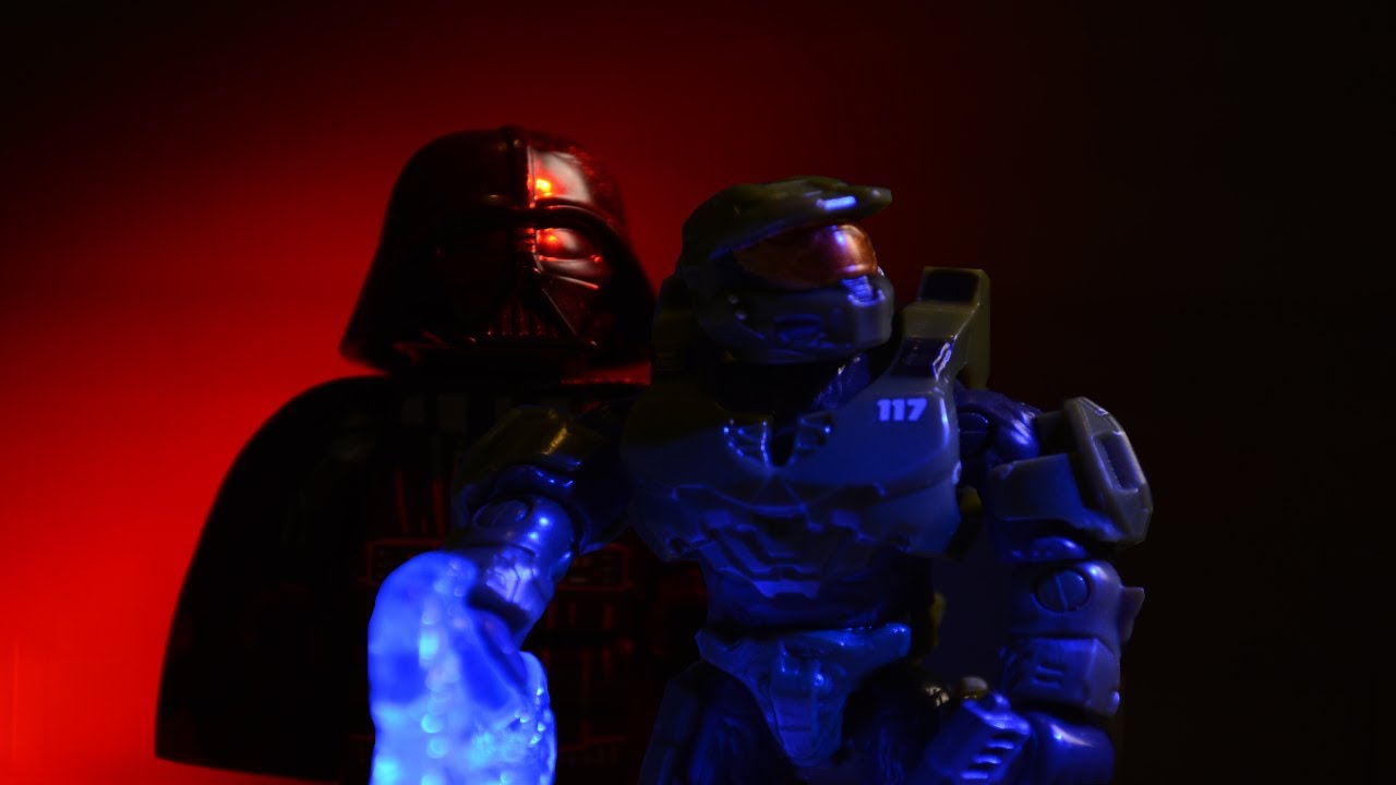 Master Chief meets Darth Vader - YouTube