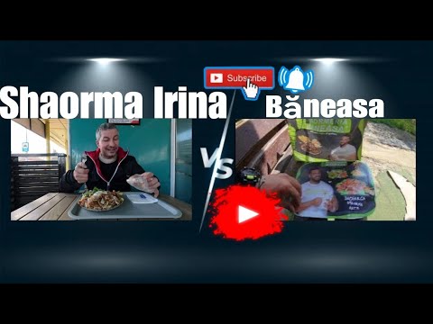 Shaorma Baneasa Vs Shaorma Irina !! Mare la farfurie !! cea mai buna la ...