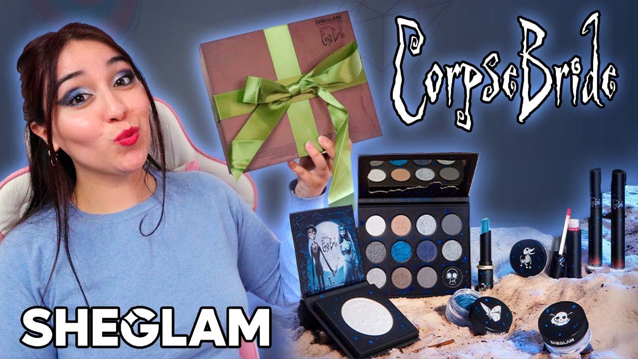 REVIEW SHEGLAM X Corpse Bride Collection // CADAVER DE LA NOVIA SHEIN ...