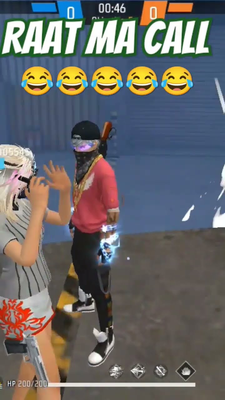 Raat ma call #freefire #funny #shortvideo #freefire #viral #ff - YouTube