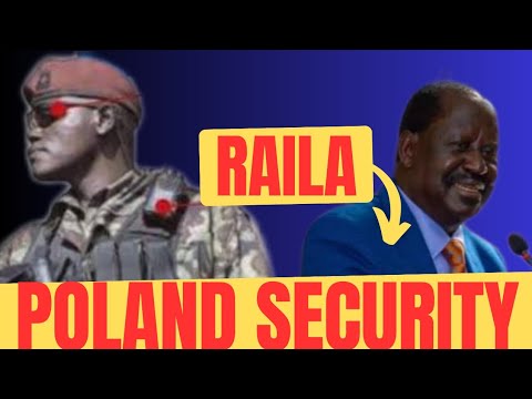 RAILA meets OBASANJO in POLAND with a Scary Bodyguard as RUTO is ...