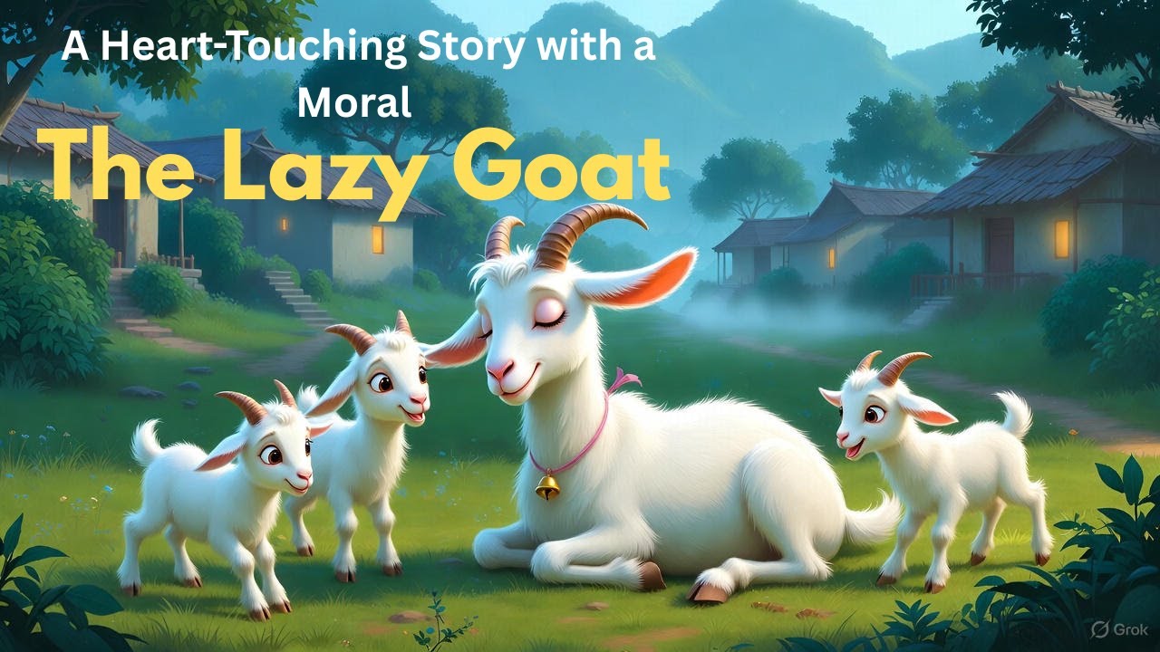 The Lazy Goat | A Heart-Touching Story with a Moral | Motivational ...