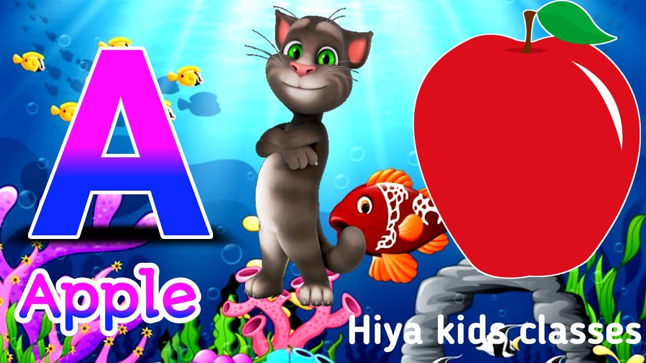 One two three,1 to 100 counting,ABCD, A for Apple, 123 Numbers, learn ...