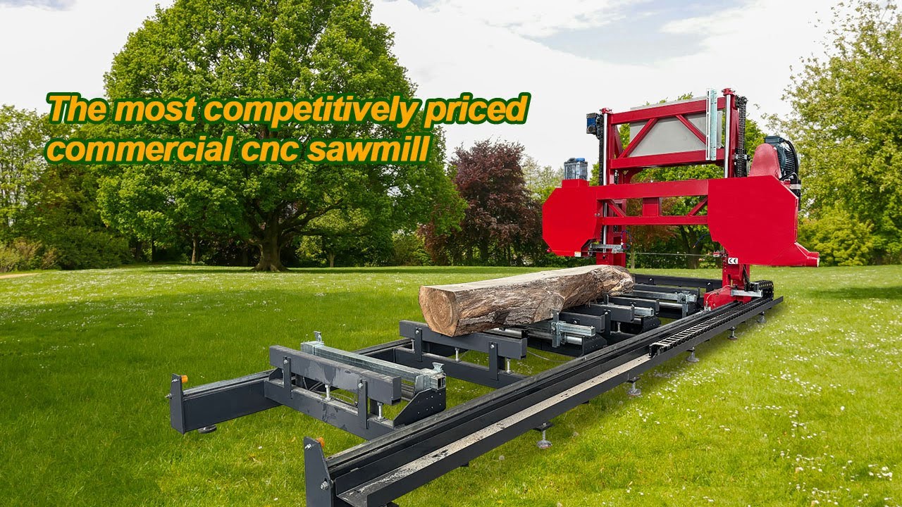 Wood Saw Machines Portable Sawmill Horizontal Style Sawmill Wood Processing Band Sawmill - YouTube