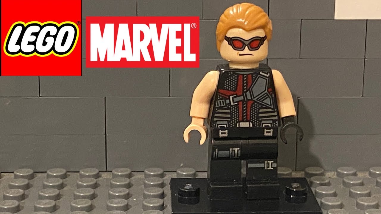 Lego Minifigure Showcase - Hawkeye - YouTube