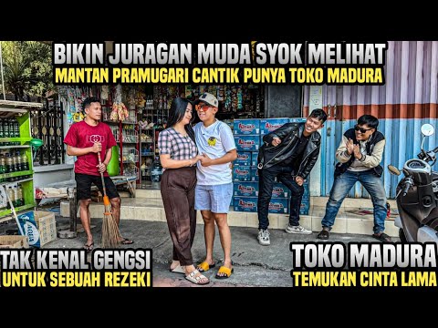 VIRAL TOKO MADURA OWNERNYA CANTIK MANTAN PRAMUGARI !? JURAGAN DESA KLEPEK2 TERPESONA!!