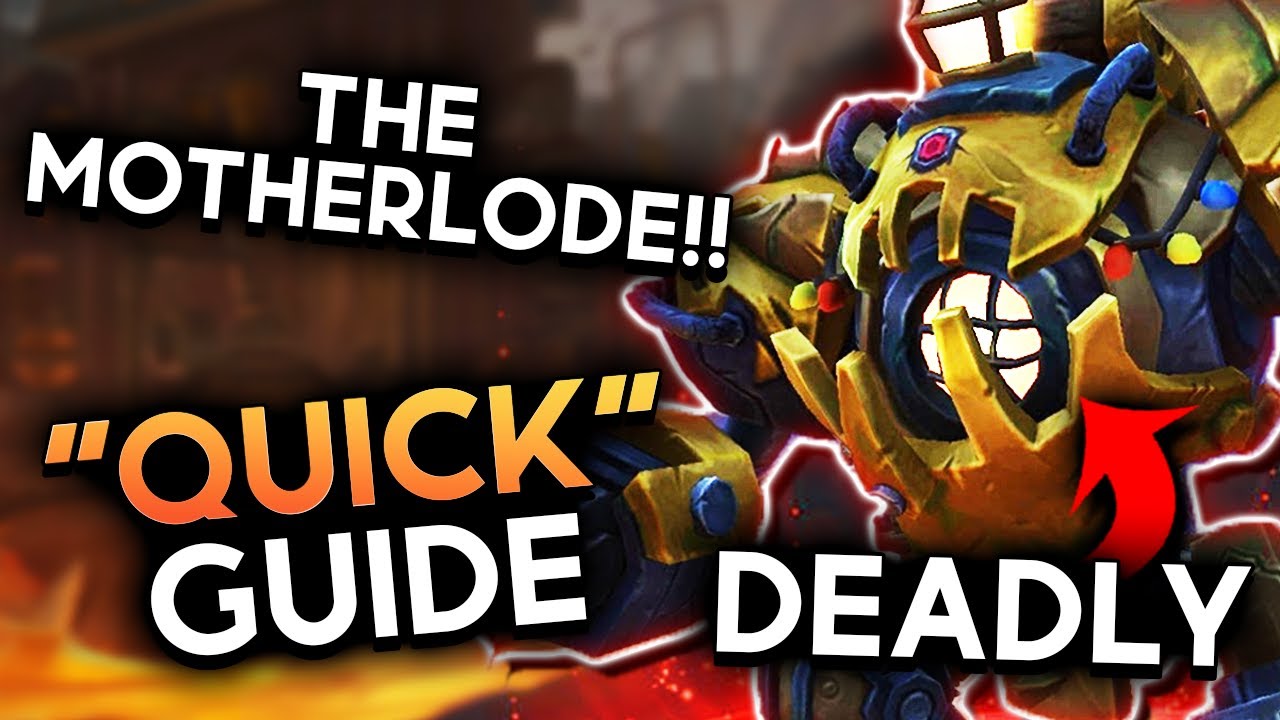 A "Quick" Guide to The Motherlode for M+ in 11.1! (Undermined) - YouTube