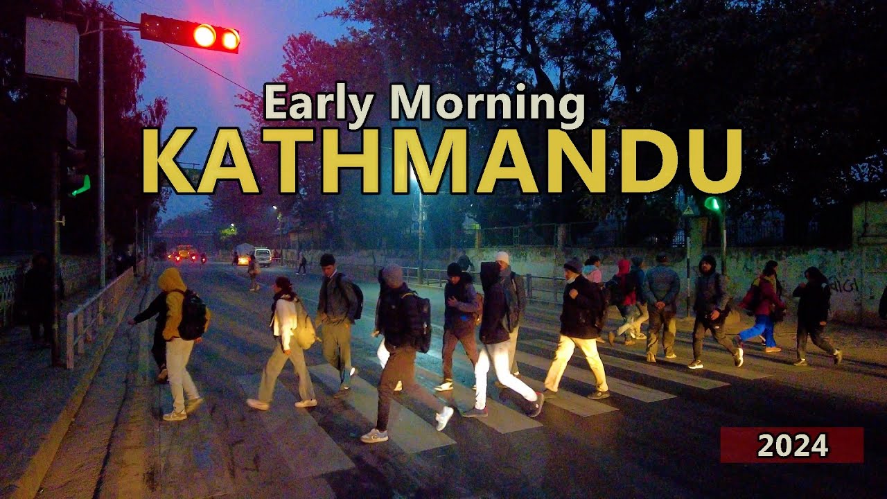 Early Morning Ride in Kathmandu - 4K City New Look and Changed After ...