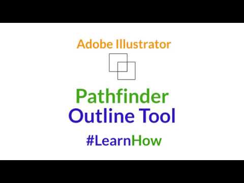 How to Use Pathfinder - Outline Tool - YouTube