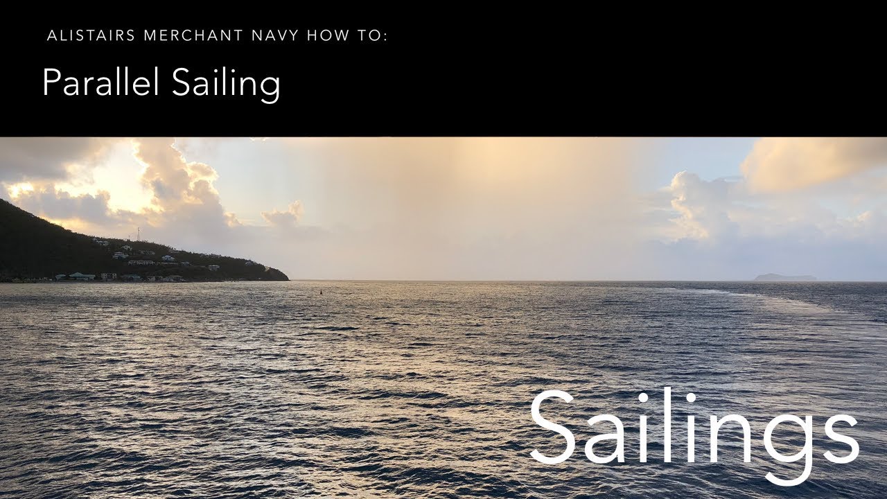 How To perform Parallel Sailing Calculations - YouTube
