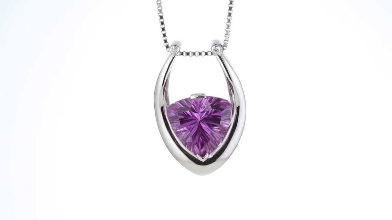 8 cts Fancy Cut Alexandrite Sterling Silver Pendant SP10698 by Peora ...