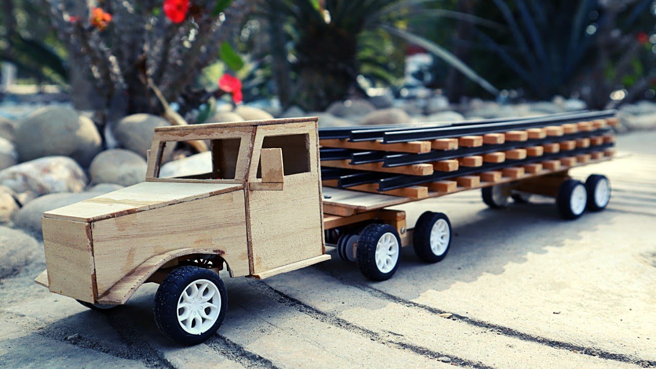 Make A RC Truck at Home - DIY Amazing Remote Control Truck - YouTube