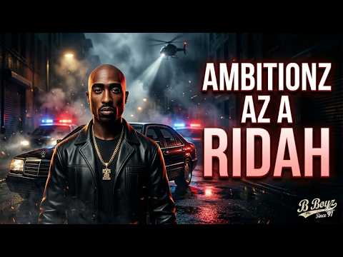 2Pac - Ambitionz Az a Ridah (2026 2D Realistic Animated Music Video) 🔥