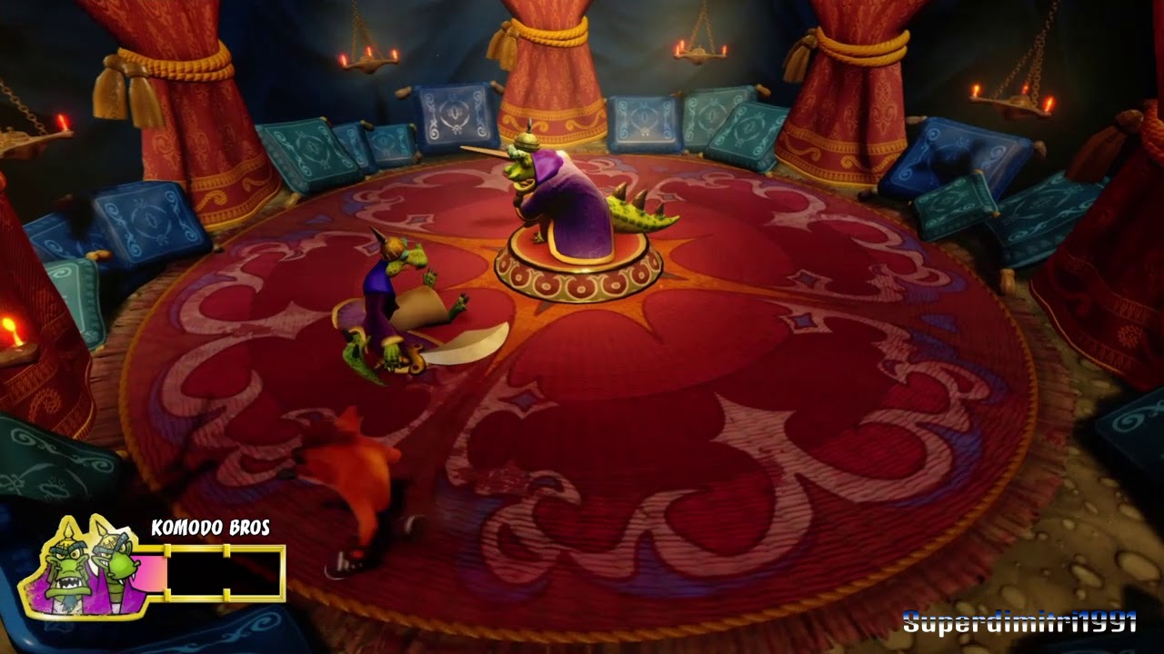 Crash Bandicoot N Sane Trilogy Boss-Komodo Bros - YouTube