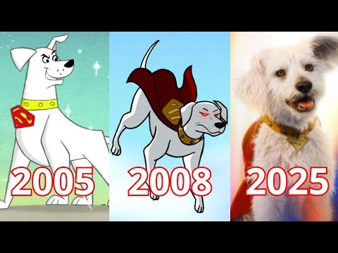 KRYPTO THE SUPERDOG CARTOON EVOLUTION (1966-2025) - YouTube