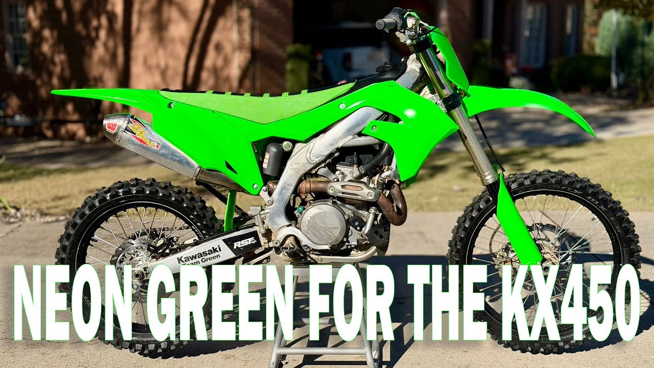 2020 Kawasaki KX450 Color Change Ep132 - YouTube