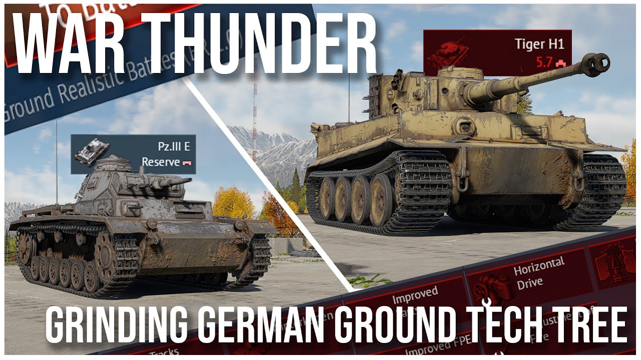 Grinding German Ground Tech Tree | War Thunder [Part 1] - YouTube