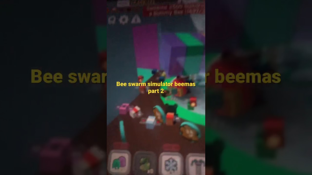 Roblox bee swarm simulator Beemas part 2! - YouTube
