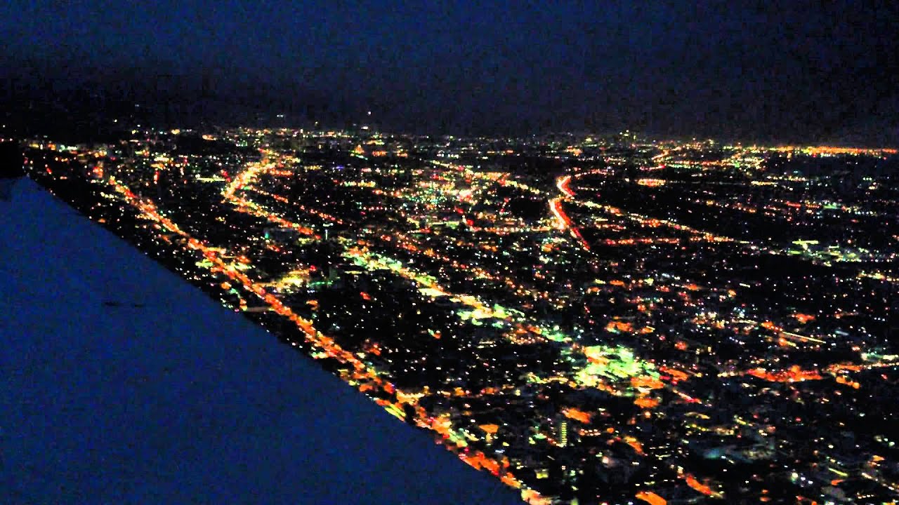 Flying over LA at night in a Light Sport Cruiser @SantaMonicaAir - YouTube