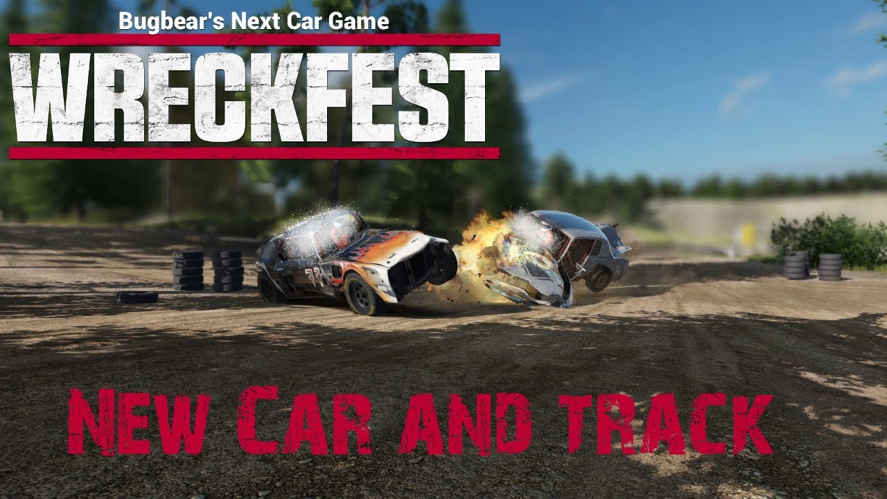 Wreckfest - New Car and Track - YouTube