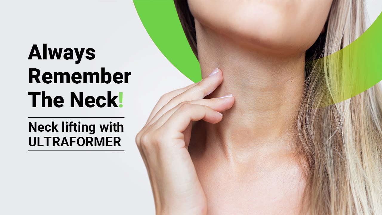 Neck lift with ULTRAFORMER 🏋️‍♀️ - YouTube