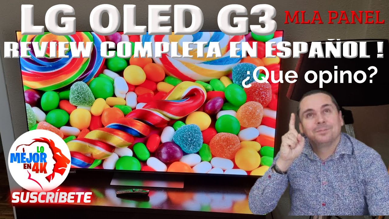 Review OLED LG G3 - El Mejor Televisor de LG - TEST Uniformidad ABL HDR ...