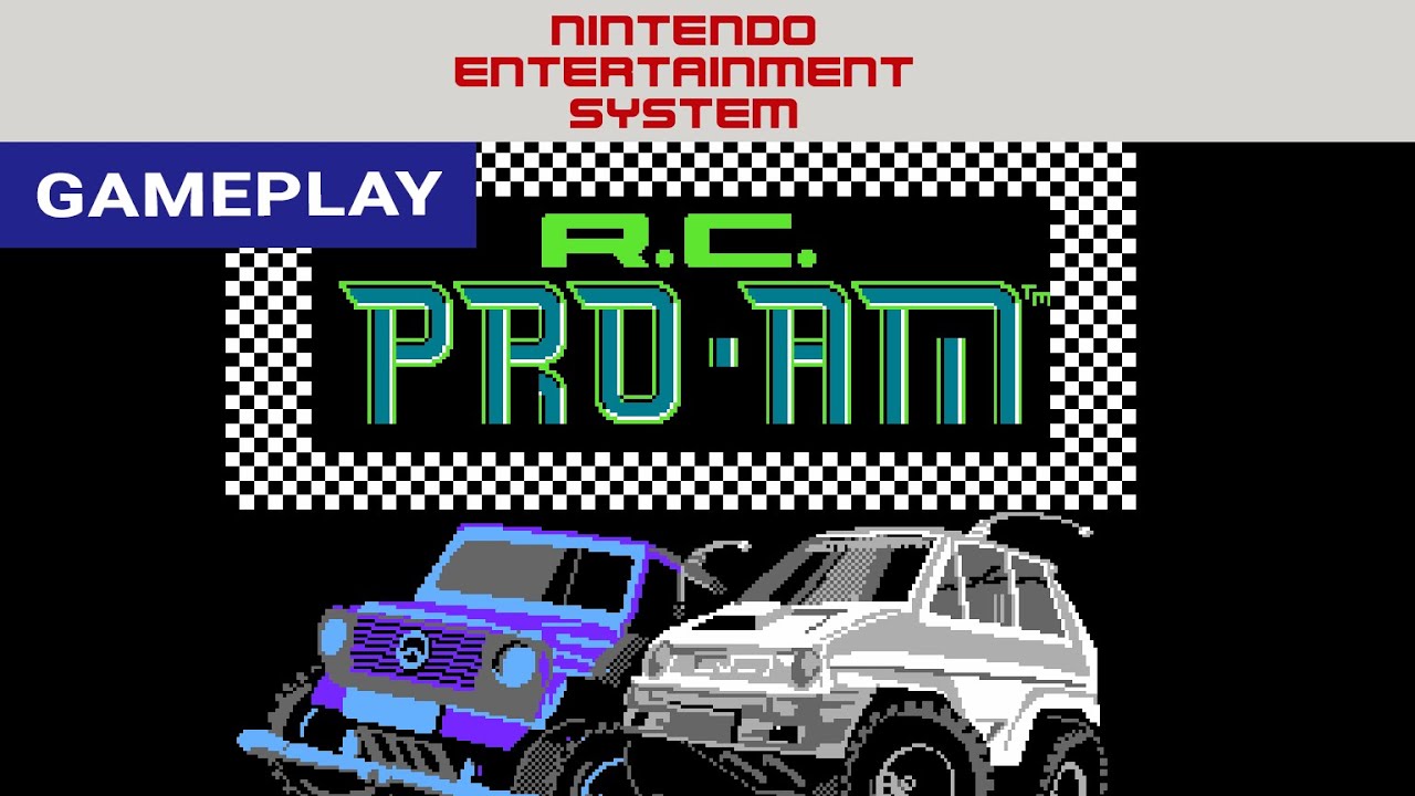 R.C. Pro-Am (NES) - Gameplay Clip [HD] | RetroGameUp - YouTube