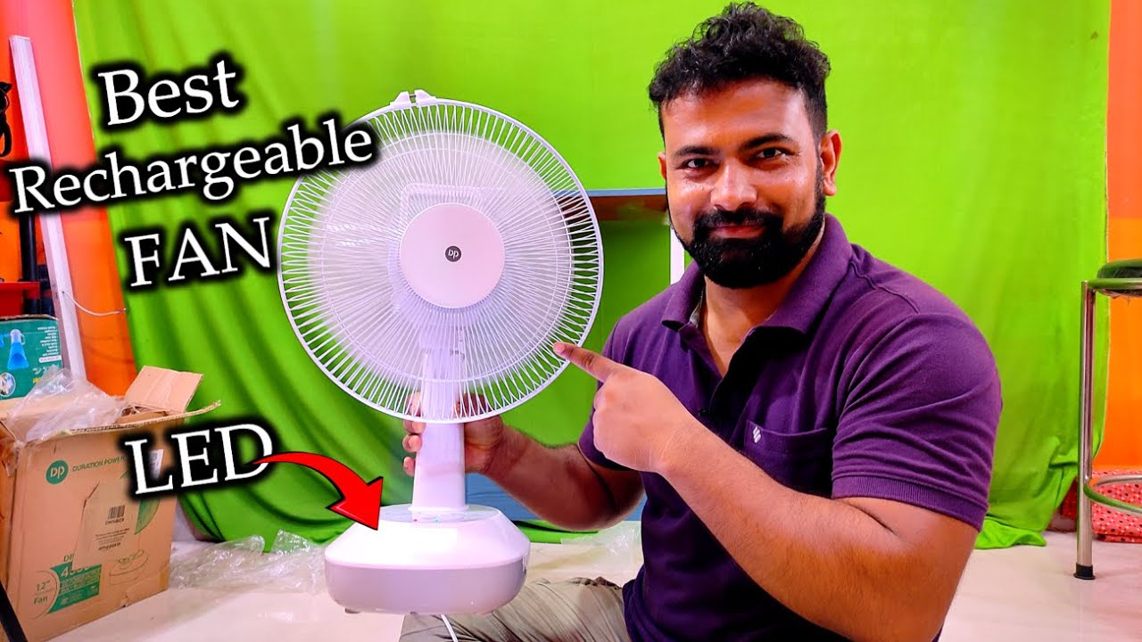 Best Rechargeable FAN 7 Hours Battery Backup - YouTube