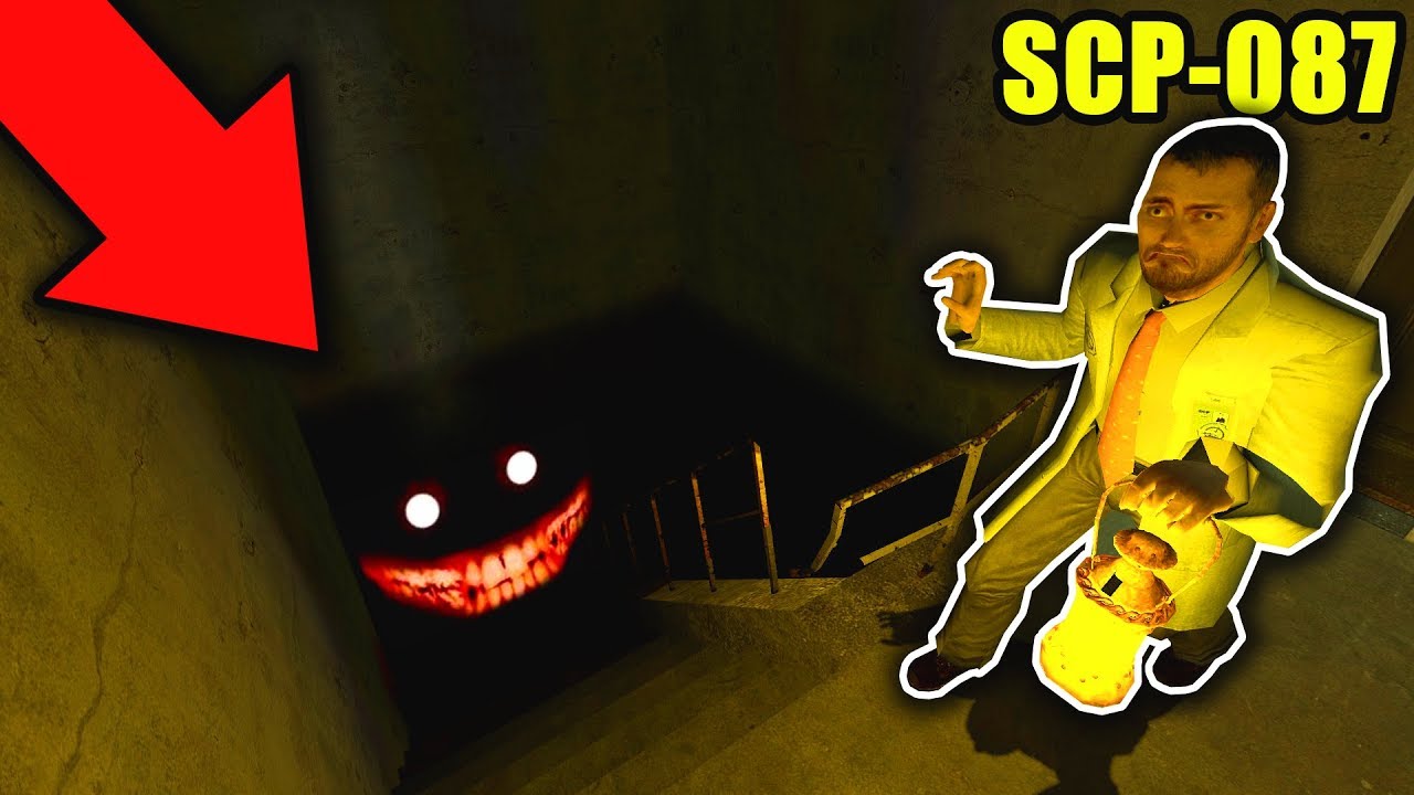 KHÁM PHÁ CẦU THANG MA ÁM SCP-087 👹💀 - GMOD HÀI HƯỚC (JAKI SCP) - YouTube