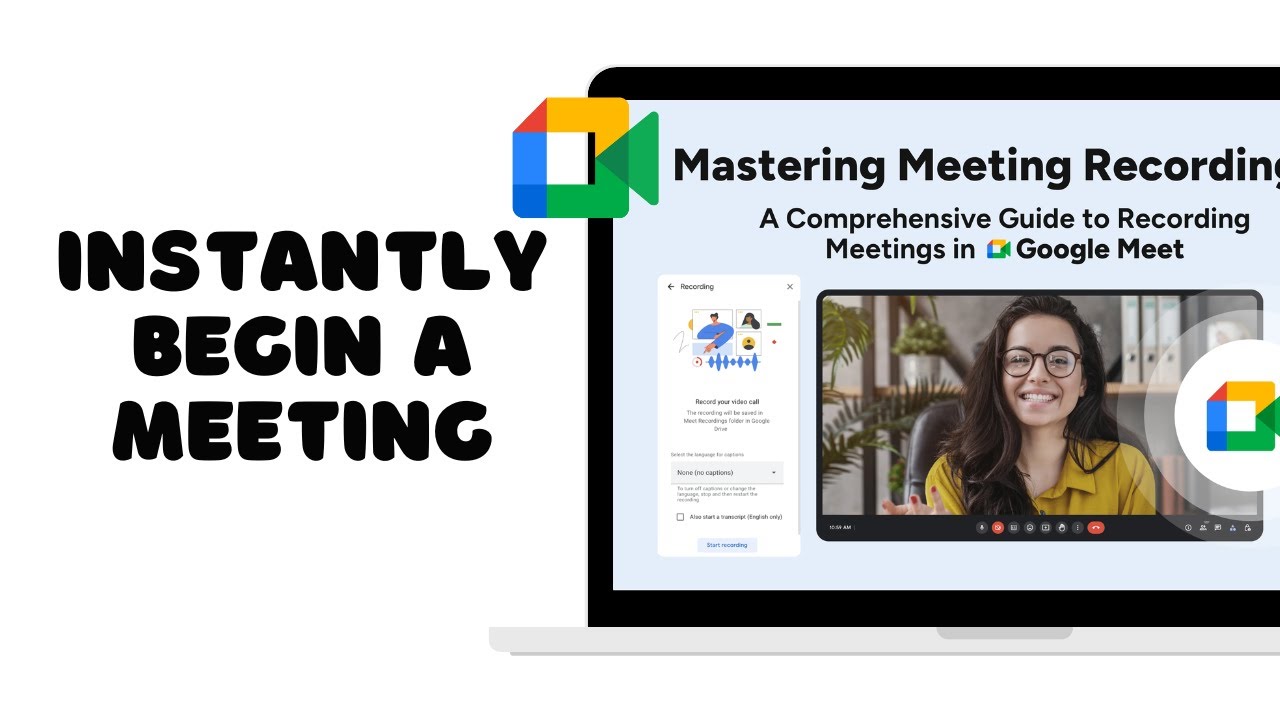 How to Instantly Begin a Meeting in Google Meet - YouTube