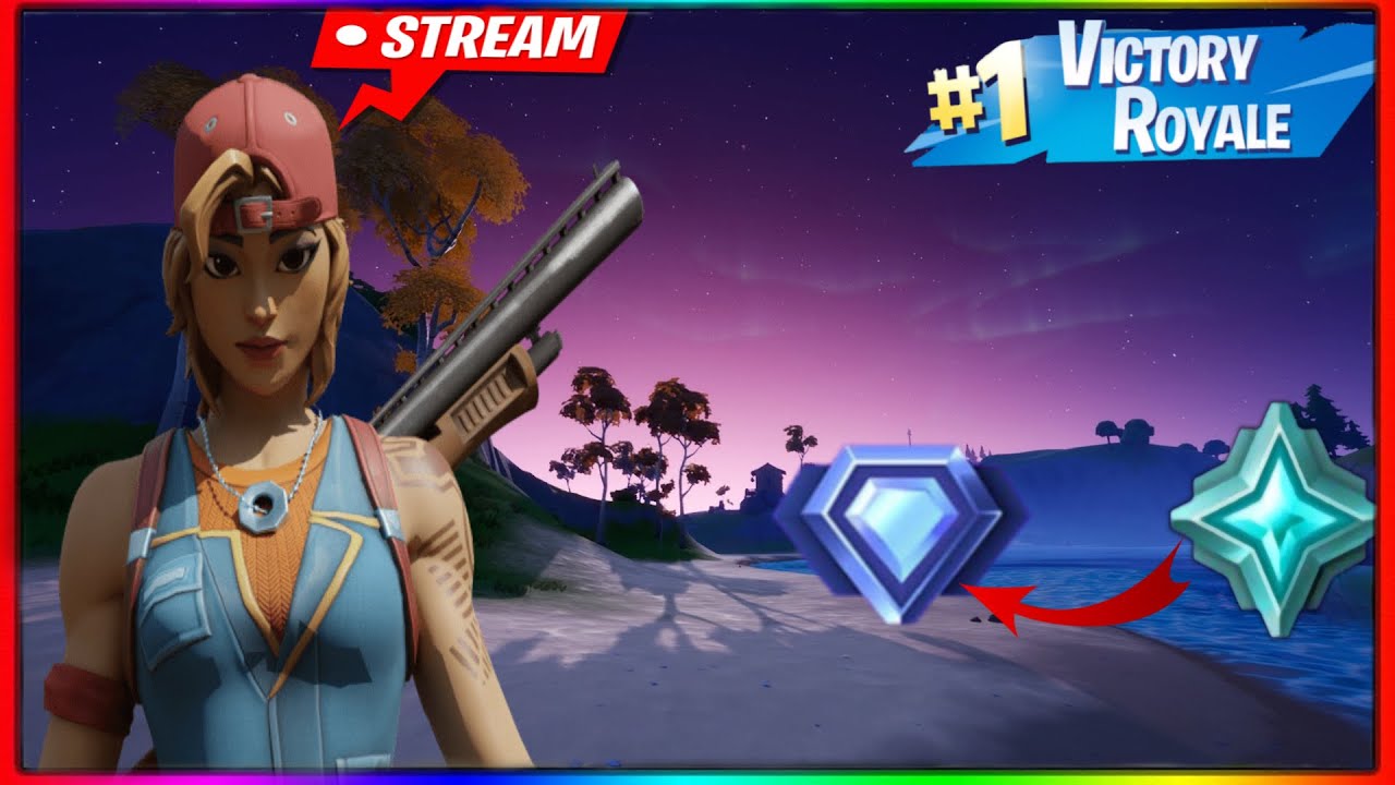 🔴LIVE FORTNITE FR RANKED JE RUSH D2 DUOS SECTIONS + ZONE WARS VENEZ ...
