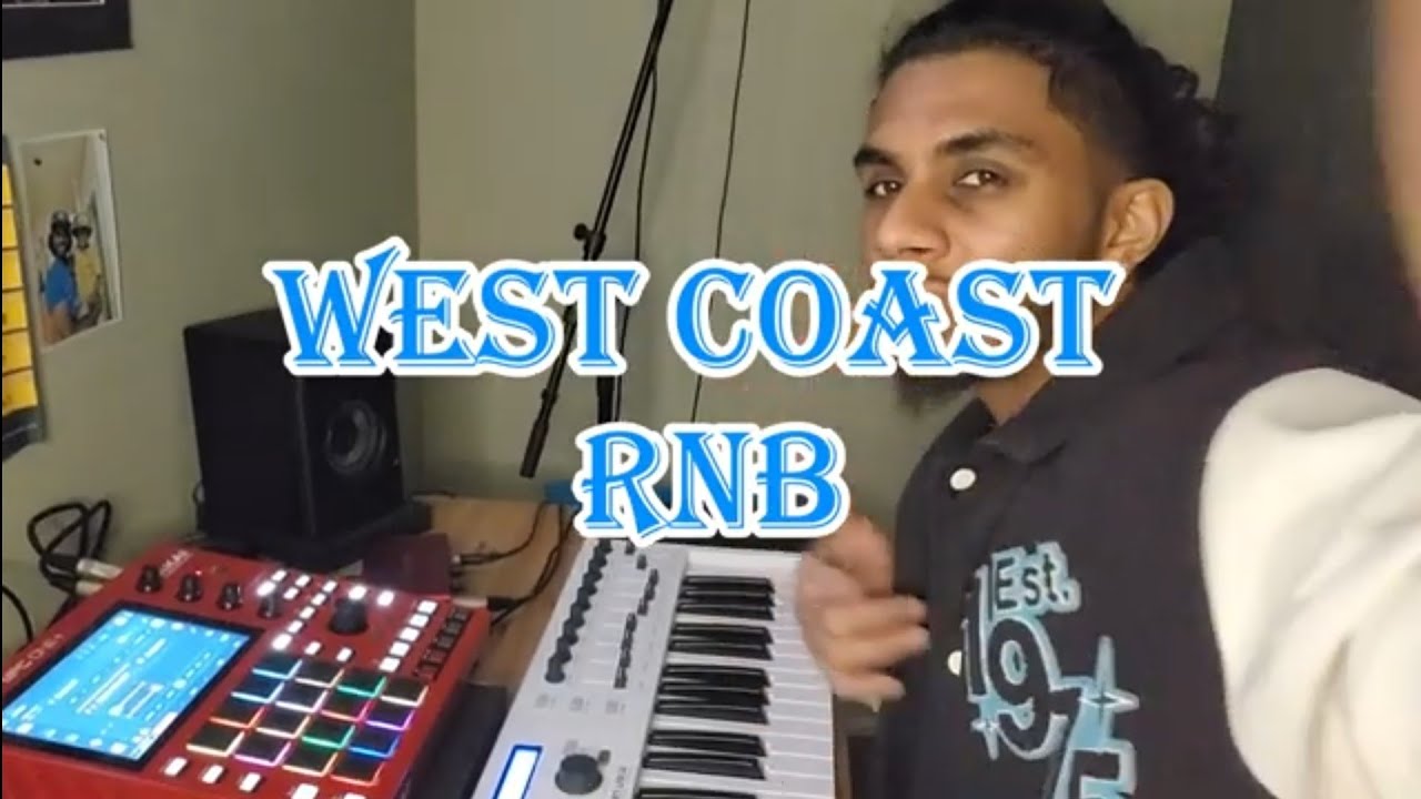 Made Smooth RNB WestCoast Beat beat using Vocal Chops from Splice & MPC ONE - YouTube