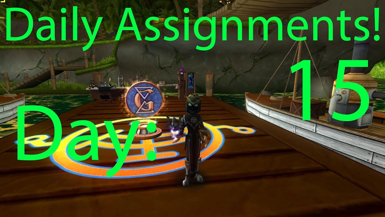 Wizard 101: Daily Assignment Chest (Day 15) - YouTube