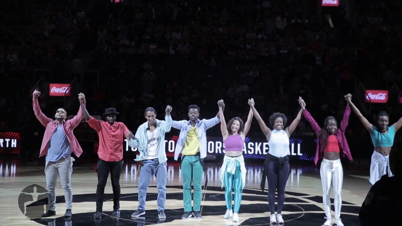 "Black Music through the Ages" Raptors Halftime Black History Month ...
