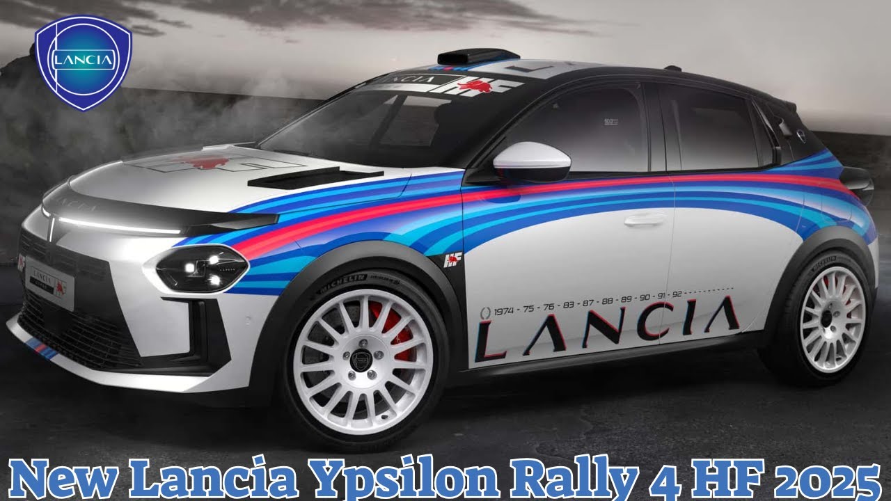 Lancia Returns to Rallying with Ypsilon HF and Ypsilon Rally 4 HF.New ...