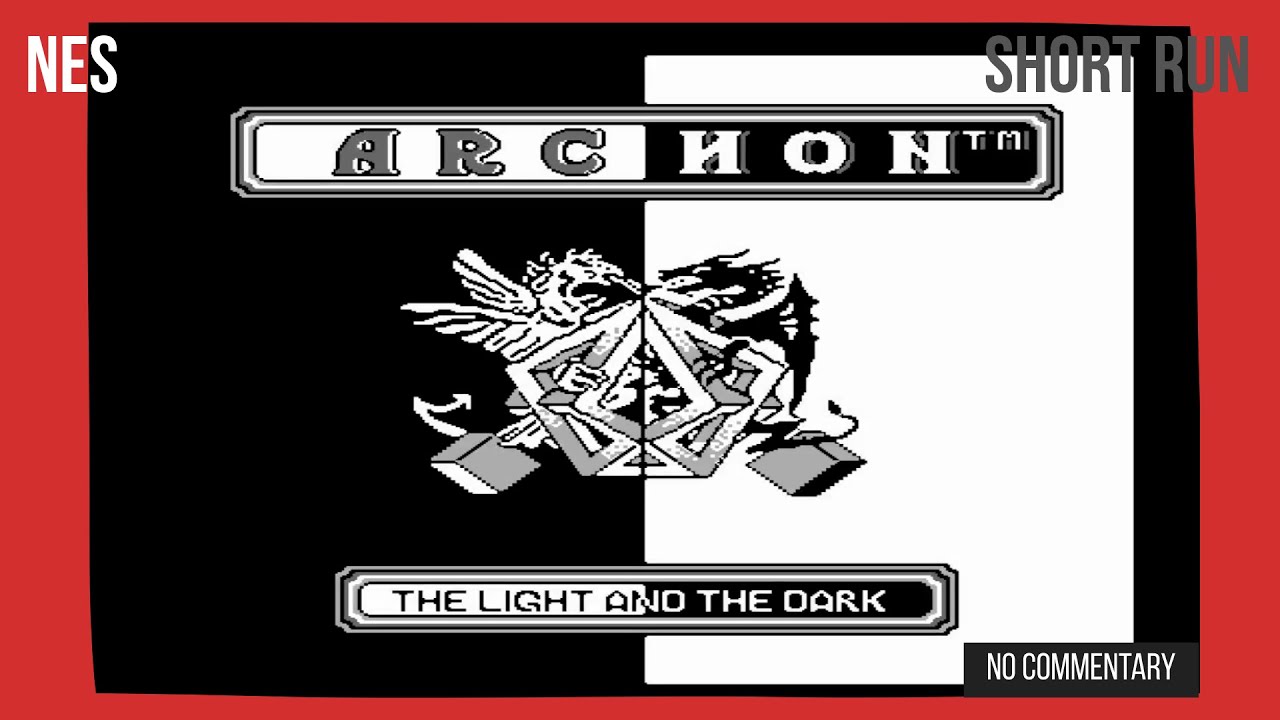 Archon: The Light and the Dark - NES - No Commentary - YouTube