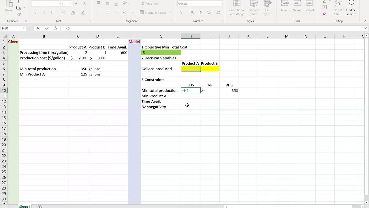 5 12 5 LP MandD Min Problem Solver - YouTube