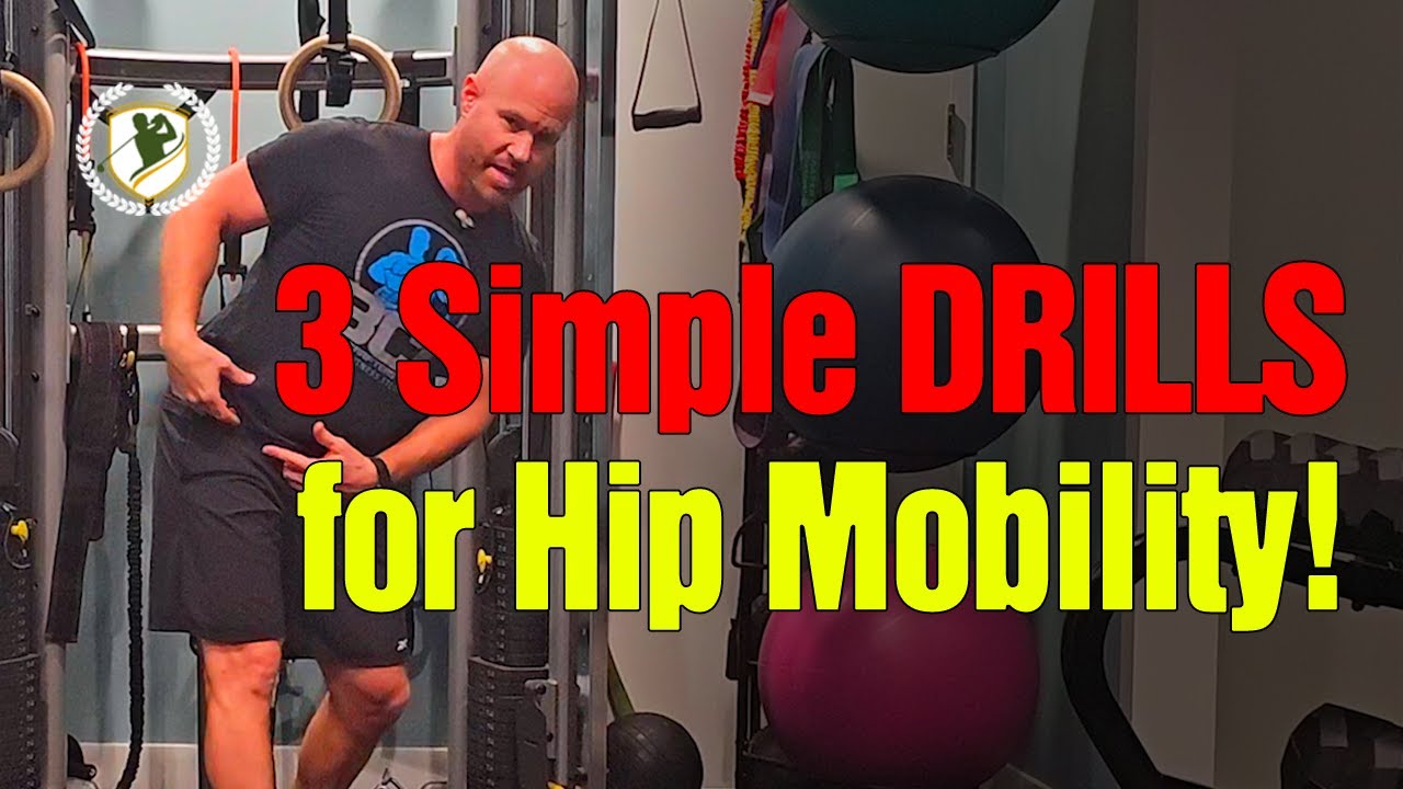 Do These 3 HIP MOBILITY Drills for your GOLF SWING! - YouTube