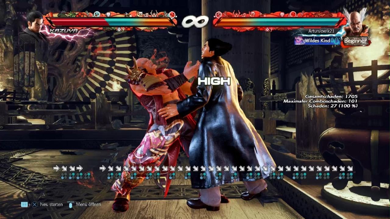 TEKKEN 7 Heihachi death combo - YouTube